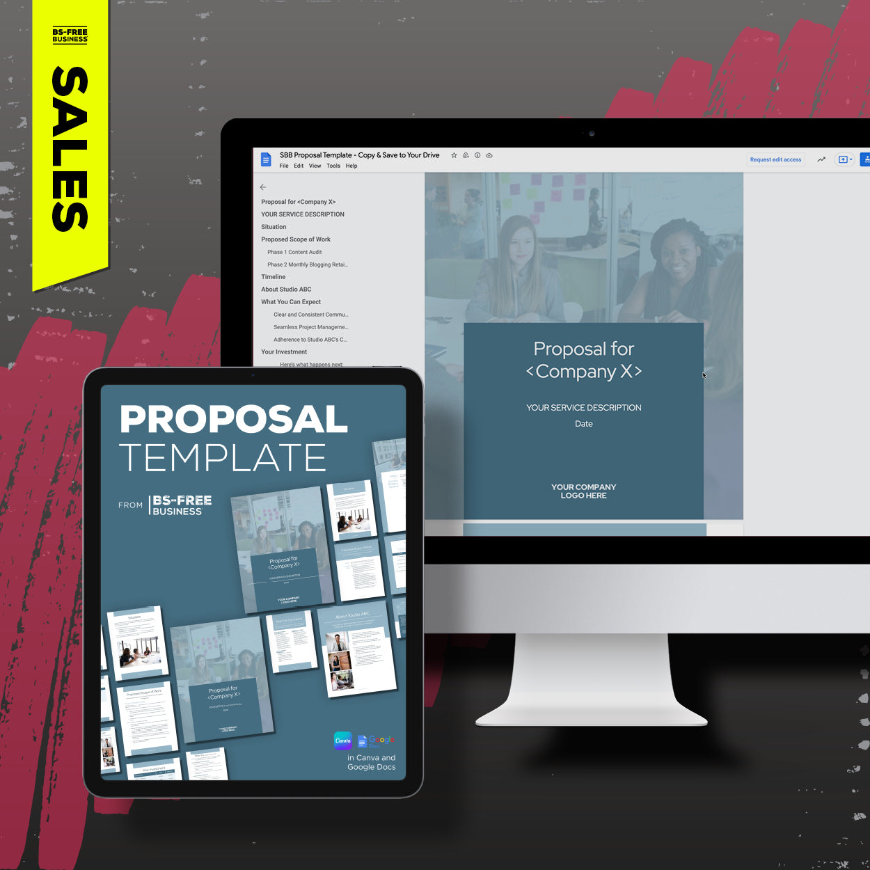 Proposal Template Pack - Proposals for Service Business Owners – BS ...